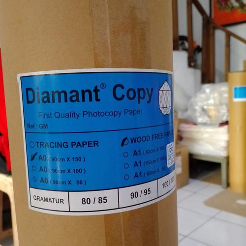Jual kertas plotter / A1 / A0 / diamant - A1 - Jakarta Selatan ...