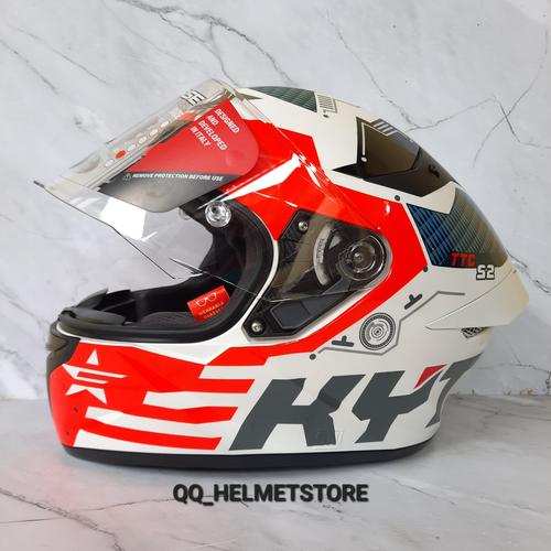 Jual kyt tt course fuselage red - M - Kab. Bogor - QQ_HELMETSTORE ...