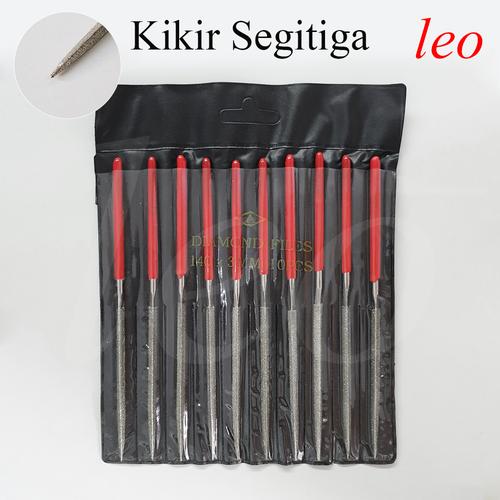 Jual Kikir Diamond Segitiga Set 10 Pcs 140x3mm Triangle Diamond File ...