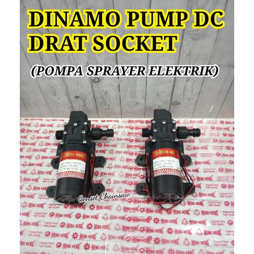 Jual DINAMO PUMP POMPA AIR SPRAYER ELEKTRIK 12V DC WATER PUMP DRAT ...