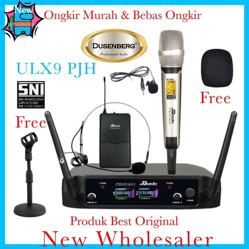 Jual Mic wireless dusenberg Ulx9 Pjh Pegang Jepit Headset original ULX 9 - Jakarta Barat ...