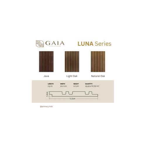Jual GAIA LUNA Series WPC Wall Panel Dinding Kayu Kisi Kisi 3D Panel ...