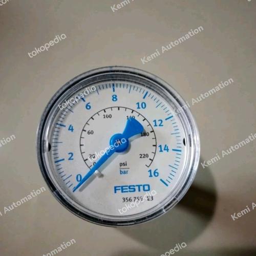 Jual Pressure Gauge FESTO 16 bar dratt 1/8" - Jakarta Timur - Kemi ...