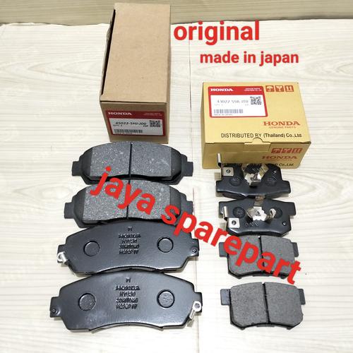 Jual Brake Pad Kampas Rem Depan Belakang Honda Crv Gen3 Gen 3 2007- 2012 - Jakarta Utara - jaya ...