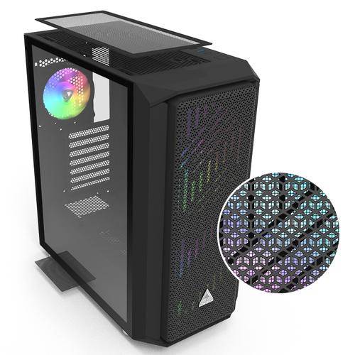 Promo Montech AIR X Mesh ARGB + 3 Fan Mid Tower ATX Case - Hitam Cicil ...
