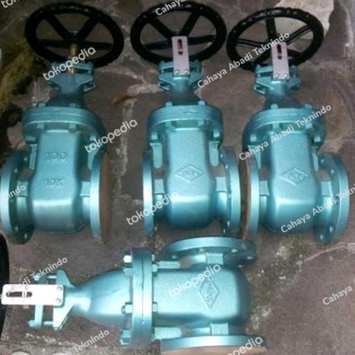 Jual Gate valve valve Jis 10k 6"inch / TOYO Gate valve cast iron 10k ...
