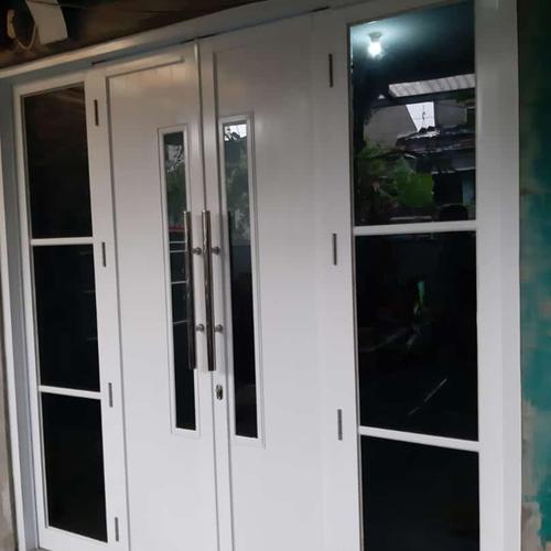 Jual pintu rumah utama / pintu alumunium Doble - Kota Depok - (KMJL ...