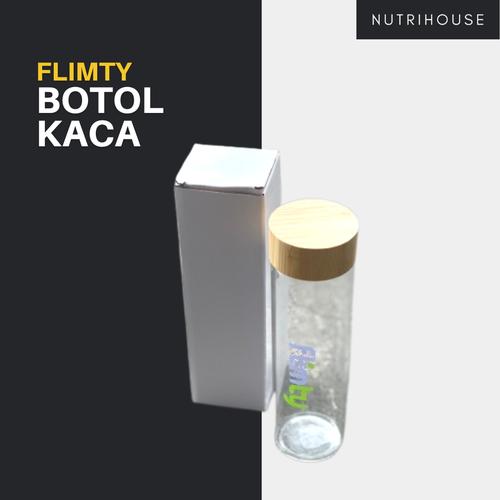Jual FLIMTY Botol Kaca Tumblr Minum Shaker Gelas Aesthetic Flimeal ...