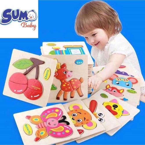 Jual Puzzle Kayu 3D / Puzzle / Wooden Puzzle / Pasel Kayu / Puzzle ...