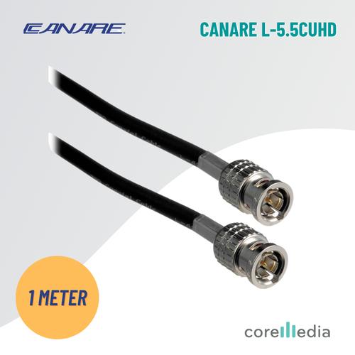 Jual Canare L-5.5CUHD 4K Coaxial Cable RG59 with Male/Male BNC - 1 Meter - Jakarta Barat - Core ...