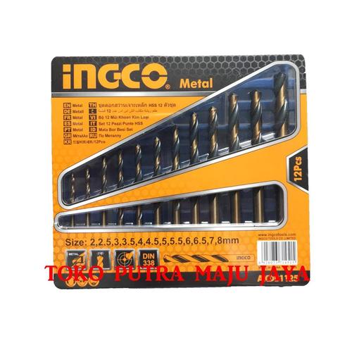 Jual Ingco Set 12 Pcs Mata Bor Besi Metal INGCO - Jakarta Pusat - WORKTOOLS | Tokopedia