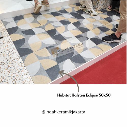 Jual Keramik lantai HABITAT Halsten Eclipse 50x50 - Jakarta Utara - Indah Keramik Jakarta ...