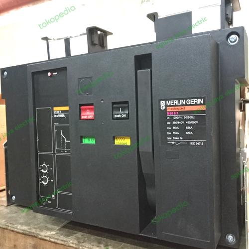 Jual Acb M16H1 4p1600A masterpact Merlin gerin komplit+Motores MN+Mx ...