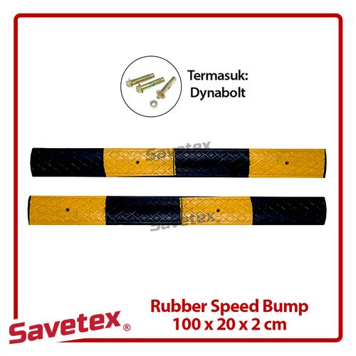 Jual Rubber Speed Bump / Polisi Tidur Karet 100 cm x 10 cm x 2 cm ...