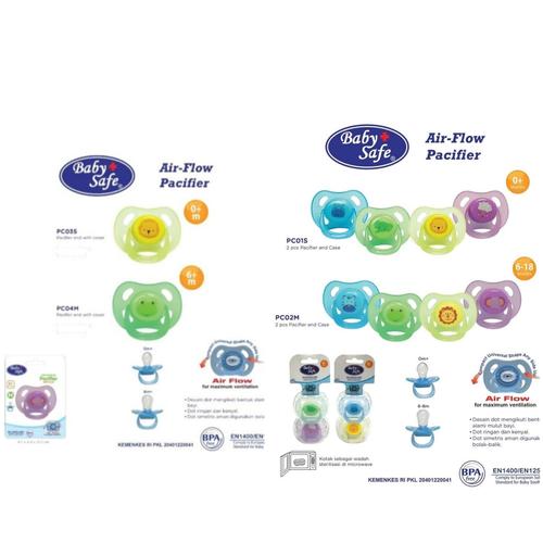 Jual Baby Safe Air Flow Pacifier - Dot Empeng Soother Silicone Bayi ...