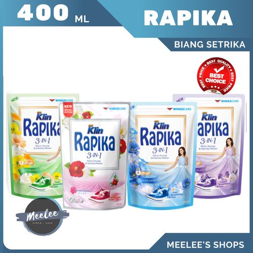 Jual Rapika 400 ml Pelicin dan Pewangi AlL Variant biang setrika 400ml ...