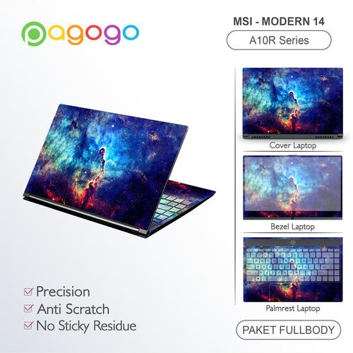Promo Garskin Sticker Laptop Msi Modern 14 A10R A10RB B10M B10MW Full ...