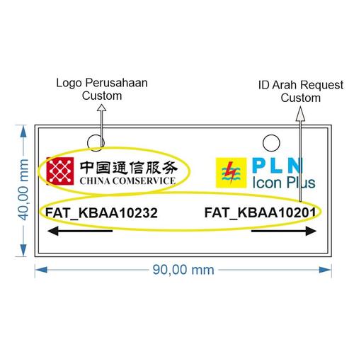 Jual Label Kabel Fiber Optic Outdoor Spek Icon+ - Kab. Bogor ...