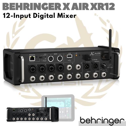 Promo BEHRINGER X AIR XR12 - 12 Input Digital Mixer w/ Midas Preamps | XR 12 Cicil 0% 3x - Kota ...