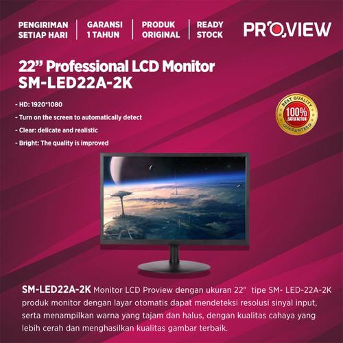 Jual Monitor Proview UL-LED22A-2K 22" - Kota Surabaya - Beone Suksestama Official | Tokopedia
