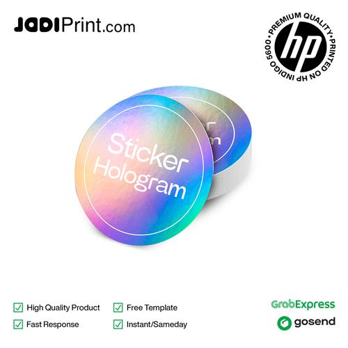 Jual Sticker Hologram Label Custom / Print Hologram Label Hologram A3 - Non Laminasi - Kota ...