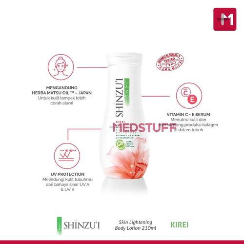 Jual Shinzui Body Lotion Skin Lightening Body Lotion Shinzui - Kirei ...