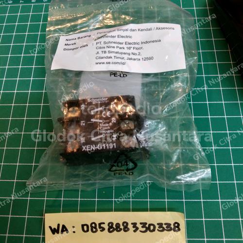 Jual Schneider Contact Block kontak blok Front Mounting XEN-G1191 ...