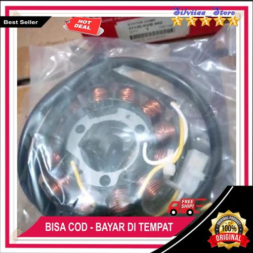 Jual Spull Vario 110 Karbu Original Spul Assy Stator Comp Honda Vario KVB - ORI - Jakarta ...