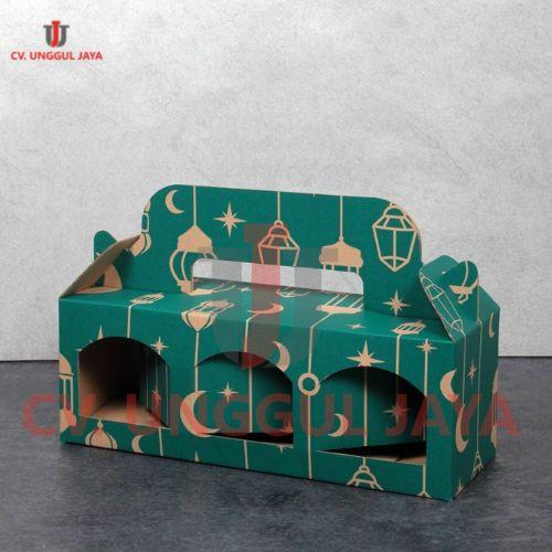 Jual Dus Toples 400ml Box Tabung Silinder Kardus Packaging Isi 3 Jar ...