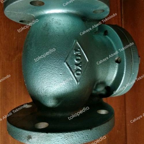 Jual Swing check valve Jis 10k 2 1/2"inch / TOYO check valve cast iron ...