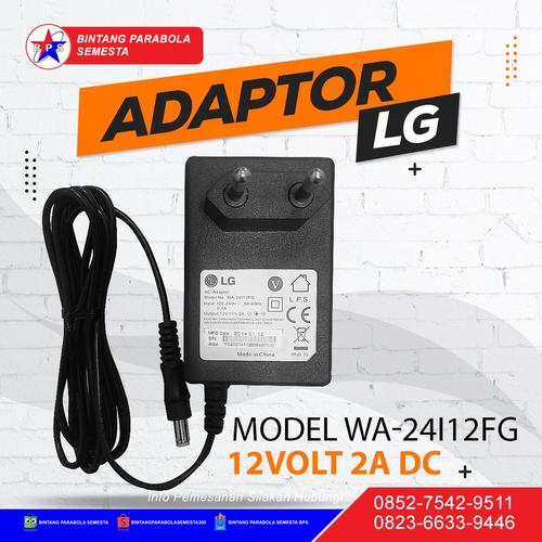 Promo ADAPTOR LG 12V/2A CCTV,DVR,SKYNINDO - Kota Medan - Bintang ...