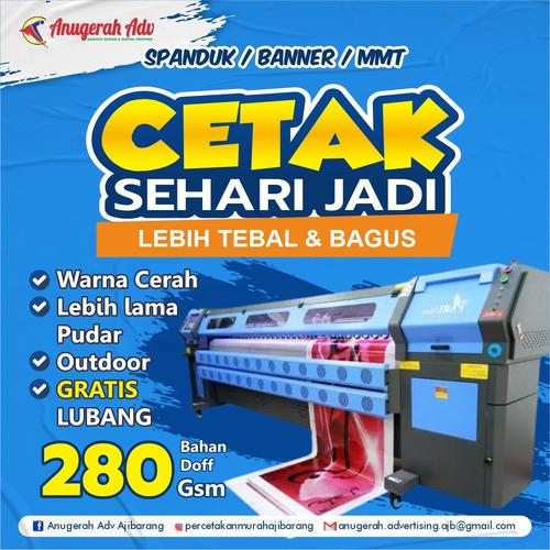Jual TEBAL 280gram / Cetak Spanduk / Cetak Banner Spanduk / Cetak Print ... Jual TEBAL 280gram / Cetak Spanduk / Cetak Banner Spanduk / Cetak Print ...