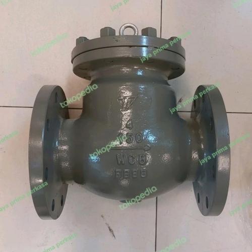 Jual Check Valve WCB ANSI150 4" inch Swing Check Valve WCB ANSI 150 4 ...