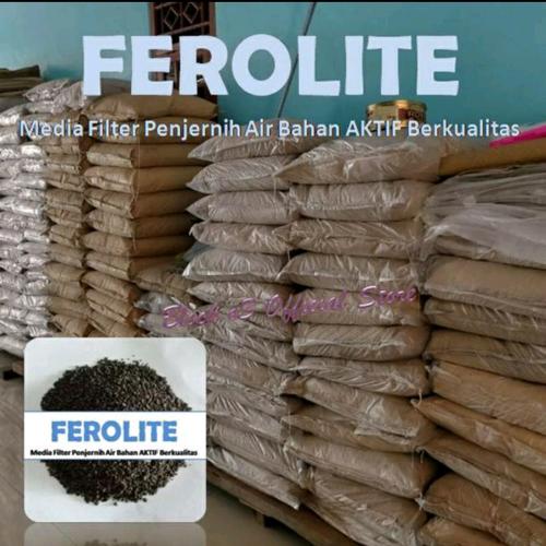 Jual Ferrolite Super Media Penjernih Air/Ferolit Media Filter Air 25 Kg ...