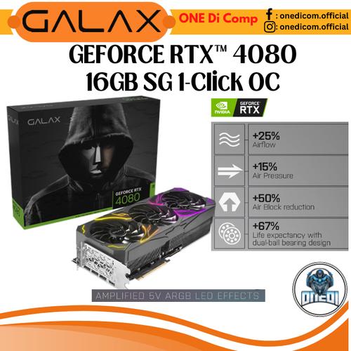 Jual VGA GALAX Geforce RTX 4080 16GB DDR6X SG (1-Click OC) - RGB EFFECT ...