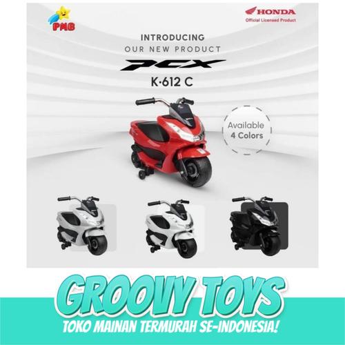 Promo Mainan Anak Motor Aki Honda PCX PMB K612C - Silver - Kota ...