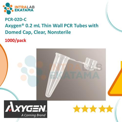 Jual PCR Tubes with Domed Cap, Clear, Nonsterile, 1000/pack, ( PCR-02D ...