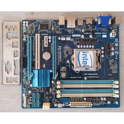 Jual Motherboard H77 Gigabyte (GA-H77M-D3H) LGA 1155 Mainboard Mobo ...