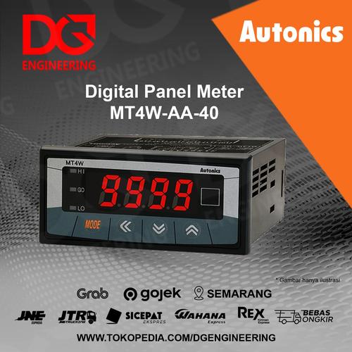 Jual Autonics Digital Panel Meter MT4W-AA-40 - Kota Semarang - DGEngineering | Tokopedia