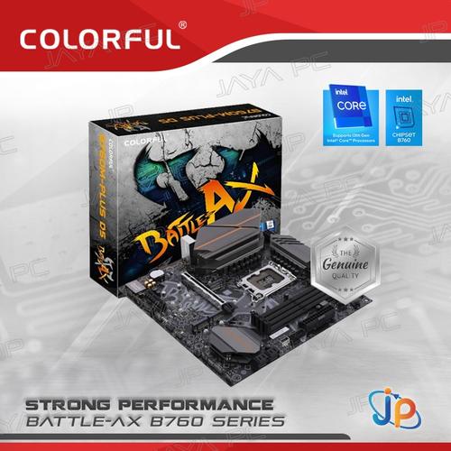 Promo Motherboard Colorful BATTLE-AX B760M-PLUS D5 V20 (LGA1700, B760 ...