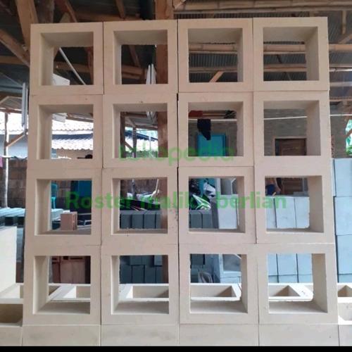 Jual roster minimalis beton kotak polos 15x15 - Kab. Bandung - Roster ...
