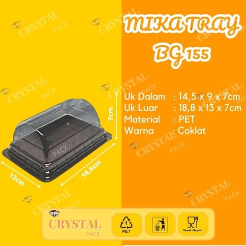 Promo 1 Dus Mika Bolu Gulung BG 155 Mika Kotak Bolu Kukus Roti - Kota Tangerang - Crystal Pack ...