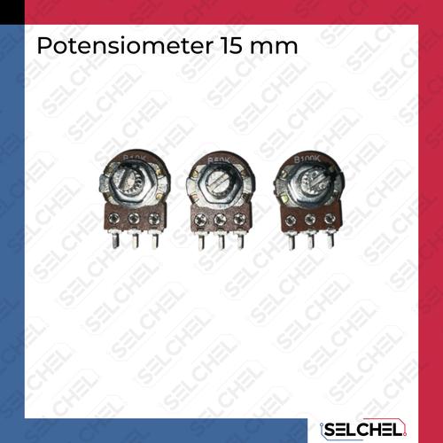 Jual potensiometer potentiometer 15mm 100k 50k 10k - 10k - Kota ...