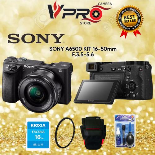 Jual KAMERA MIRROLES SONY A6500 KIT 16-50mm F.3.5-5.6 - standar ...