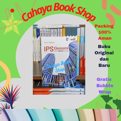 Jual Buku IPS Ekonomi SMA Kelas X.10 Revisi Kurikulum Merdeka Erlangga - Jakarta Pusat - Cahaya ...