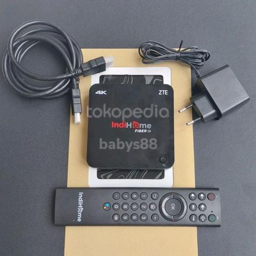 Jual SMART TV BOX INDIHOME V5 SUPPORT REMOTE GOOGLE VOICE ROOT & UNLOCK ...