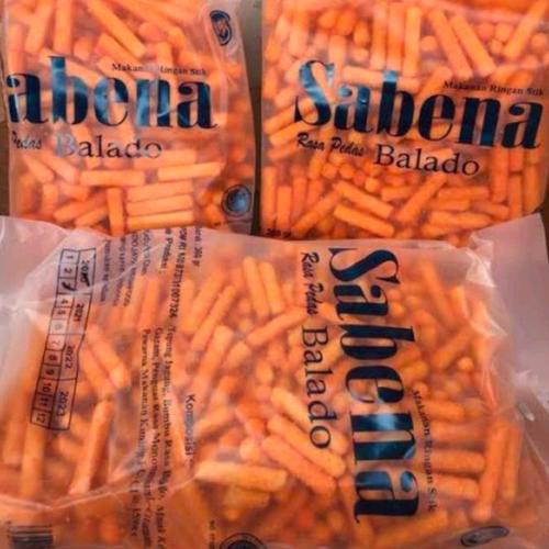 Jual STIK SABENA RASA BALADO 360 GRAM - JAJANAN JADUL - SNACK LEBARAN ...