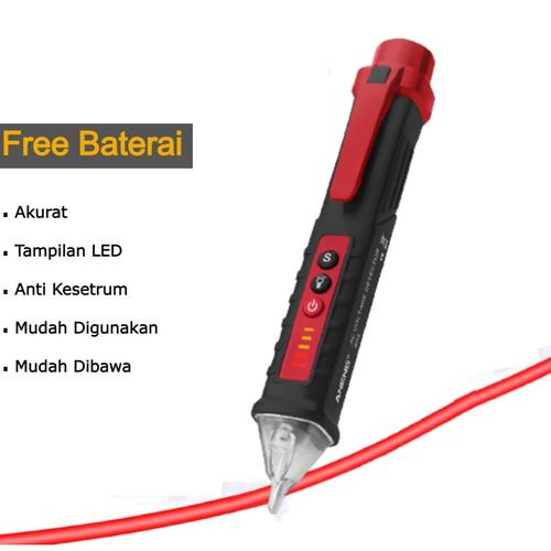 Jual Tespen Listrik Digital Bunyi Alat Cek Kabel Putus Tester Pen ...