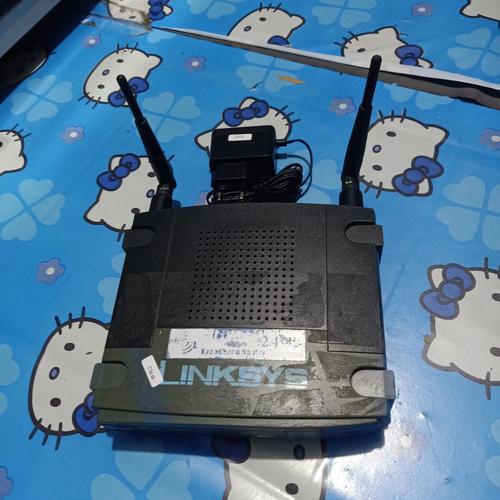 Jual linksys WRT54G v5.second normal,kelengkapan adaptor power. - Kab ...