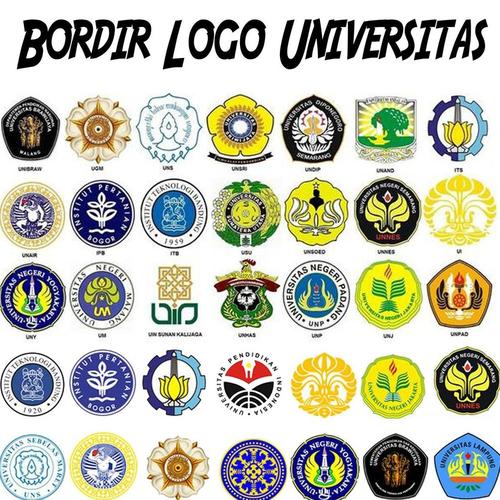 Jual bordir logo universitas / bordir logo kampus - Kota Bandung ...